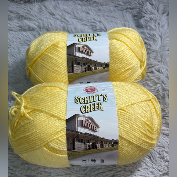 lion brand | Art | Schitts Creek Fold In The Cheese Yarn Set | Poshmark